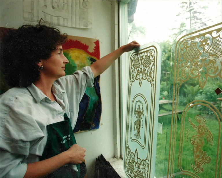 Conservation – Rose Window Stained Glass