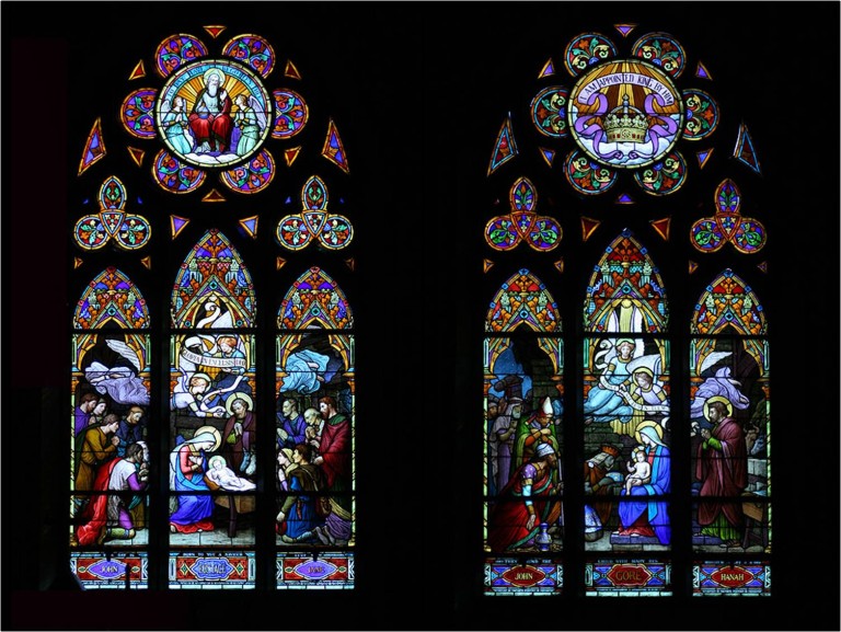 Conservation – Rose Window Stained Glass